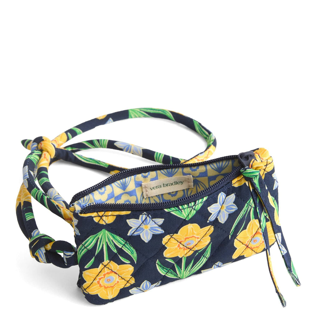 Zip Card Pouch Lanyard - Cotton | Vera Bradley – Vera Bradley Outlet Store