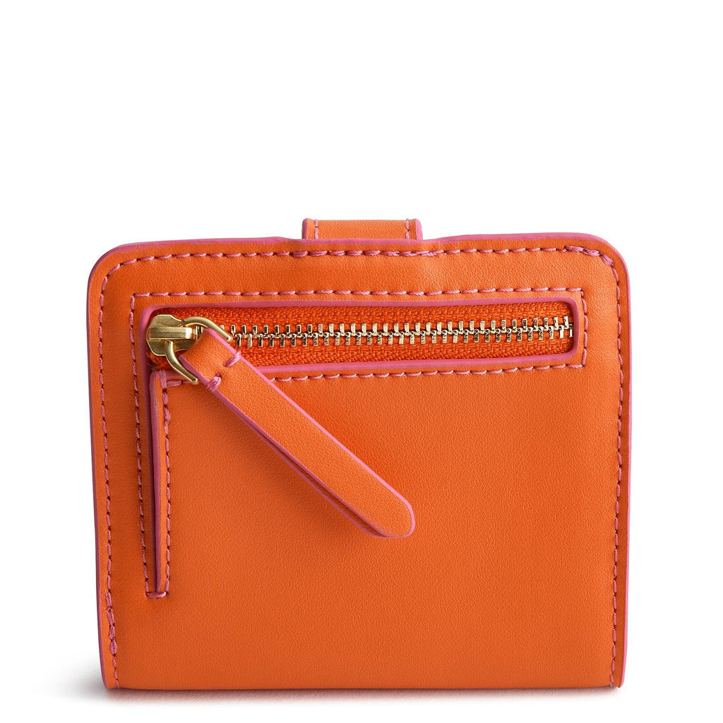 Small Tab Wallet - Leather | Vera Bradley – Vera Bradley Outlet Store